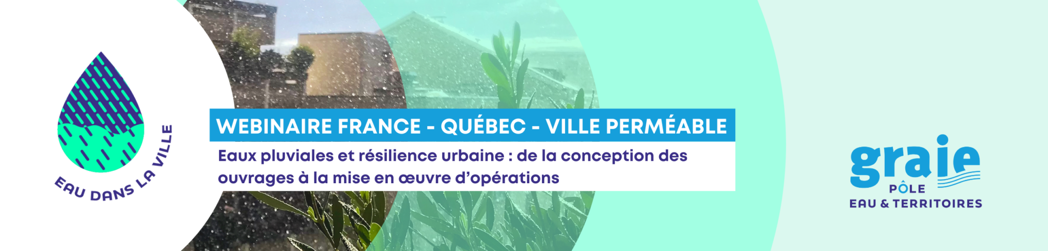 Webinaire France-Québec | Ville Perméable | Graie